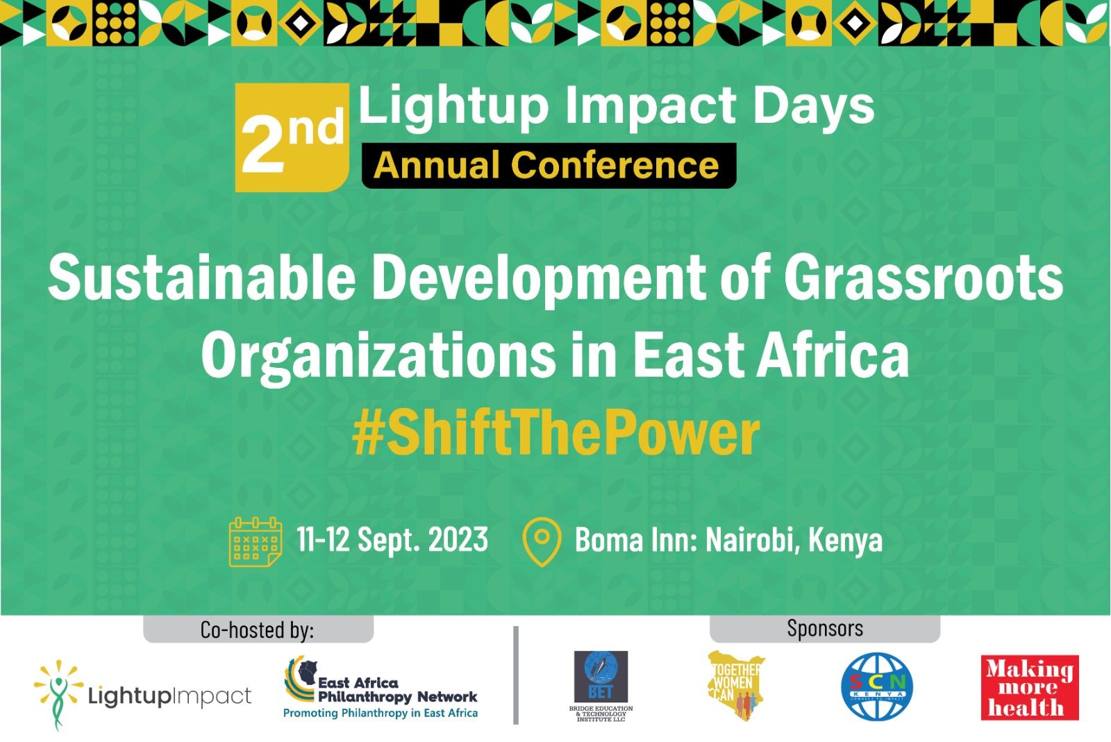 Lightup Impact Days 2023: Sustainable Development of Grassroots ...